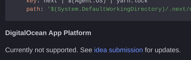Docs: no-cache: Add guide for DigitalOcean · Issue #36107 · vercel/next ...