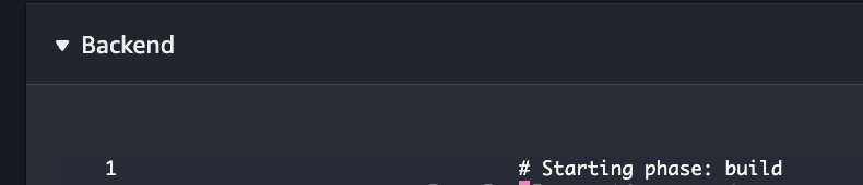 Amplifydiffbackend Does Not Work · Issue 2921 · Aws Amplifyamplify Hosting · Github