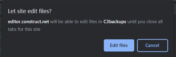 Unable to save folder project after autosave fails · Issue #6129 · Scirra/Construct-bugs · GitHub