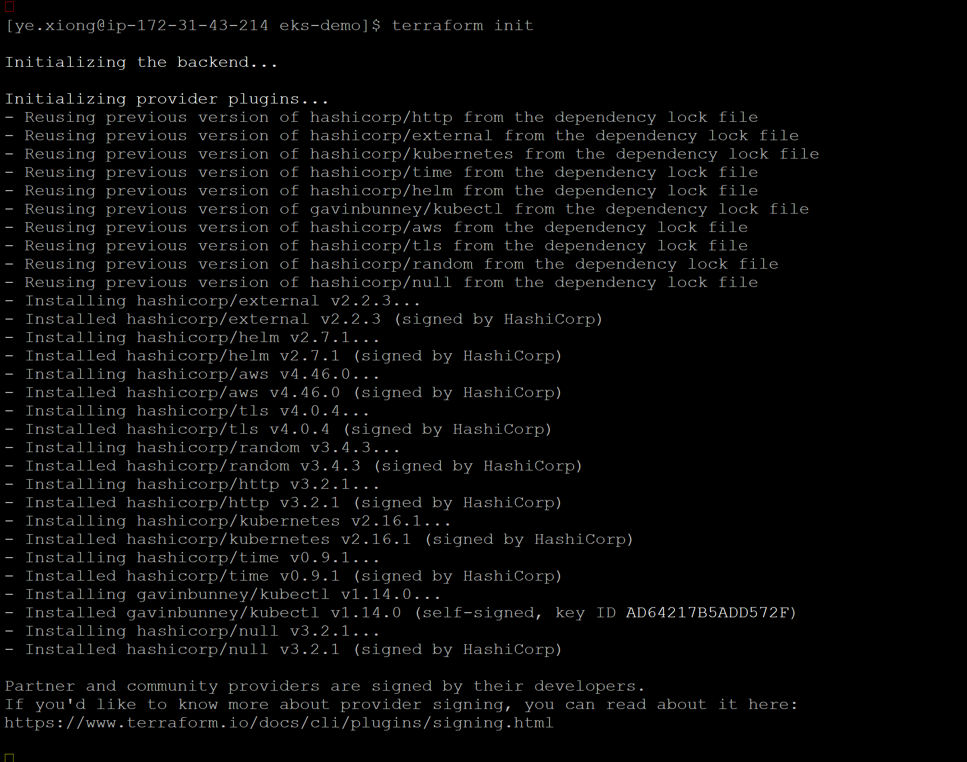 GitHub - xiongye77/eks-demo