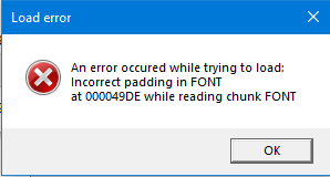 Error reading chunk FONT · Issue #218 · UnderminersTeam ...