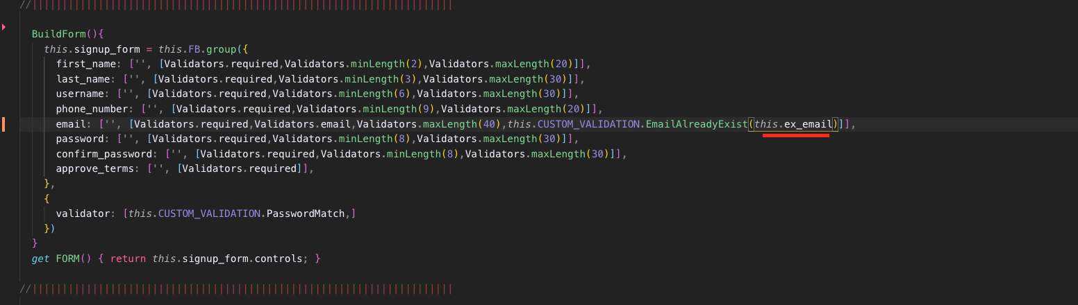 Custom validation function cannot get dynamic data(get data only firsth time) · Issue #30476 ...
