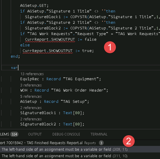 [Report] CurrReport.SHOWOUTPUT cannot be assigned · Issue #1697 ...