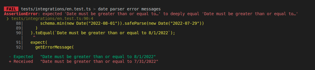 Date tests are failing due to mismatching timezone · Issue #1581 ... Date tests are failing due to mismatching timezone · Issue #1581 ...