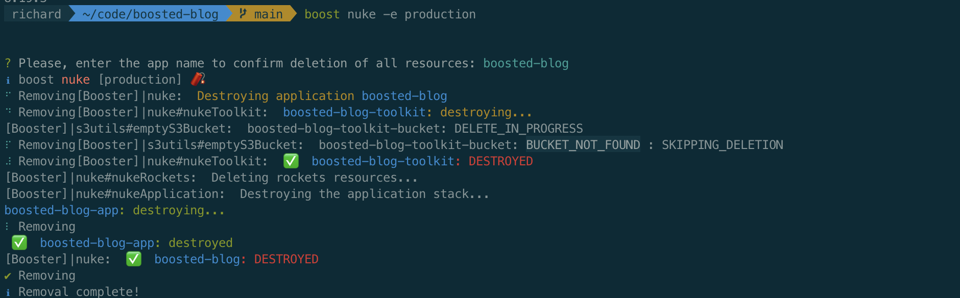 Failed to deploy · Issue #1294 · boostercloud/booster · GitHub