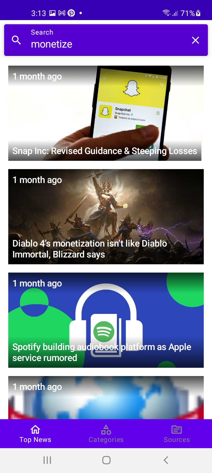 GitHub - SaraTalaat91/NewsApp: Simple news app project that fetches news from remote source ...