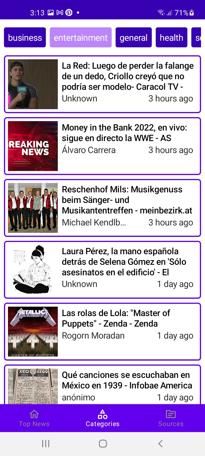 GitHub - SaraTalaat91/NewsApp: Simple news app project that fetches news from remote source ...