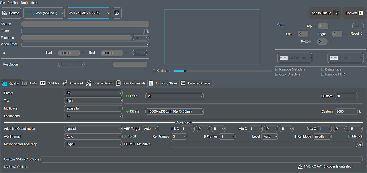 [Enhancement] Add Film Grain Option · Issue #470 · rigaya/NVEnc · GitHub