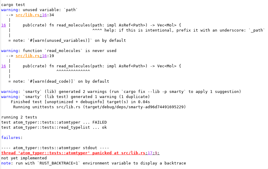 Compilation Error Regexp Not Matching Panics · Issue 507 · Rust Lang Rust Mode · Github