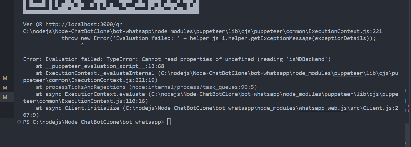 Al ejecutar e iniciar sesion con qr sale el siguiente error · Issue #109 · codigoencasa ...