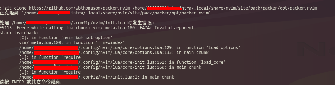 nvim启动报错 · Issue #51 · ayamir/nvimdots · GitHub