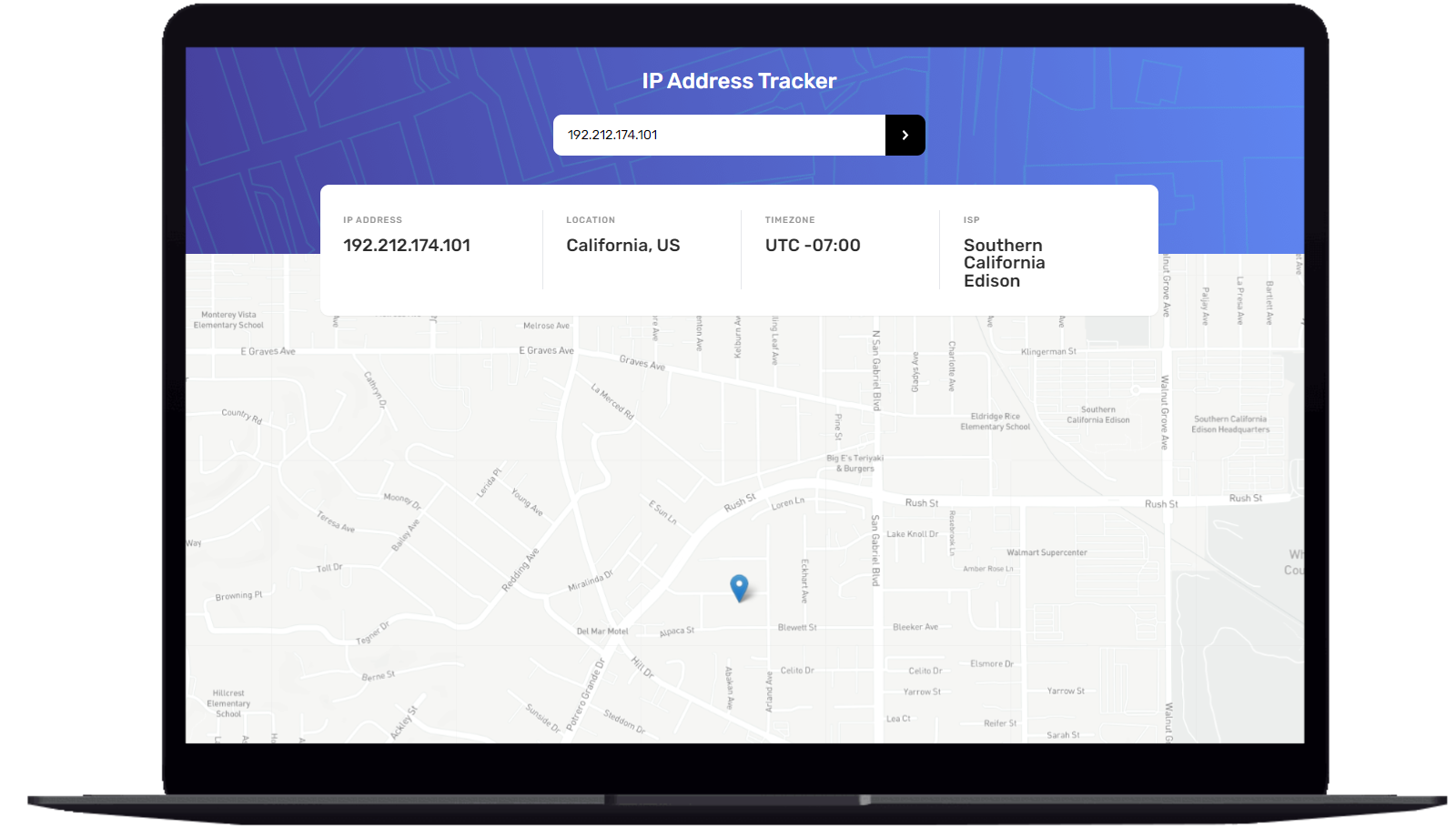 GitHub - calebesg/ip-tracker: Application for IP search!