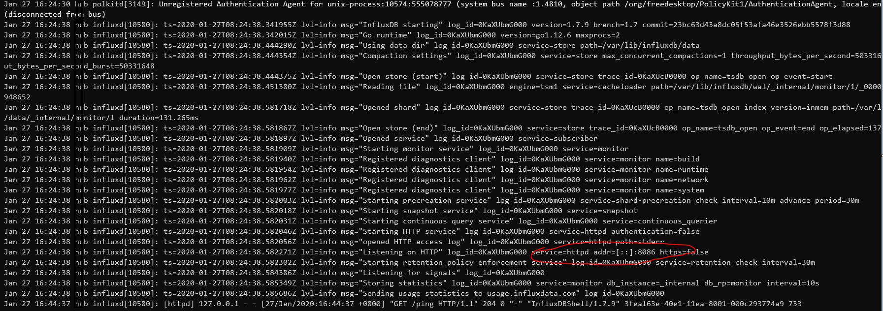 influxdb does not bind 8086 to all address · Issue #16679 · influxdata/influxdb · GitHub