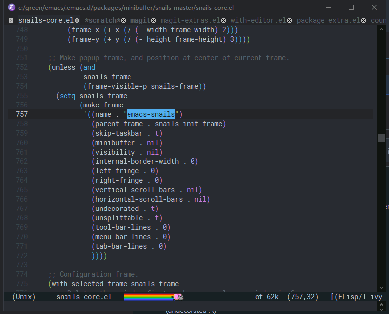 emacs "29.0.50" M-x snails执行报错 · Issue #81 · manateelazycat/snails · GitHub