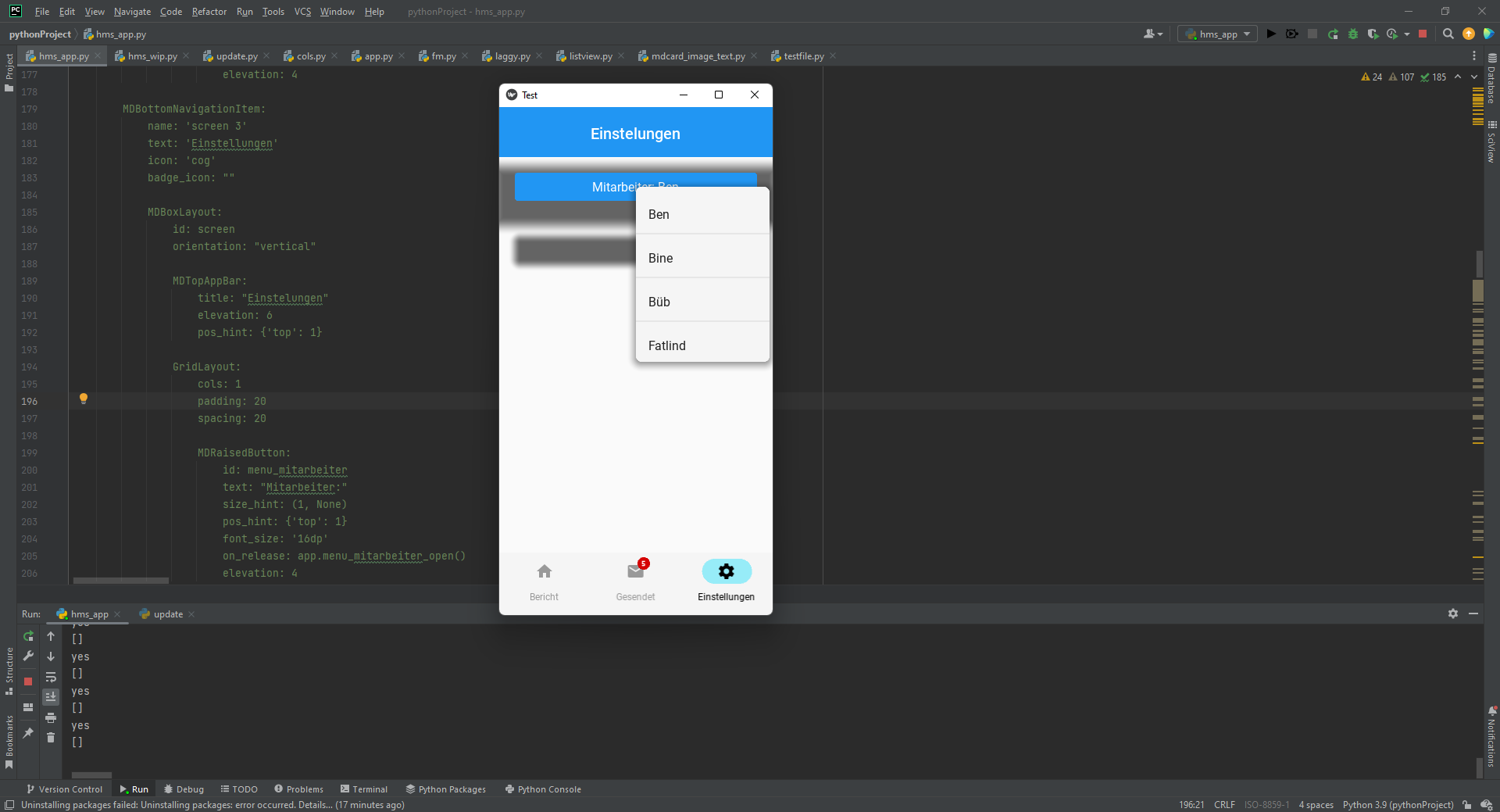 Mddropdownmenu Position Isnt Working · Issue 1333 · Kivymd Kivymd