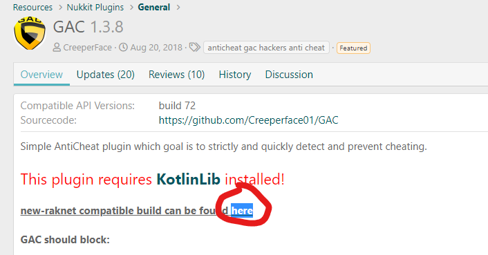 GAC NullPointerException Error | player can't join the server · Issue #937 · PowerNukkit ...