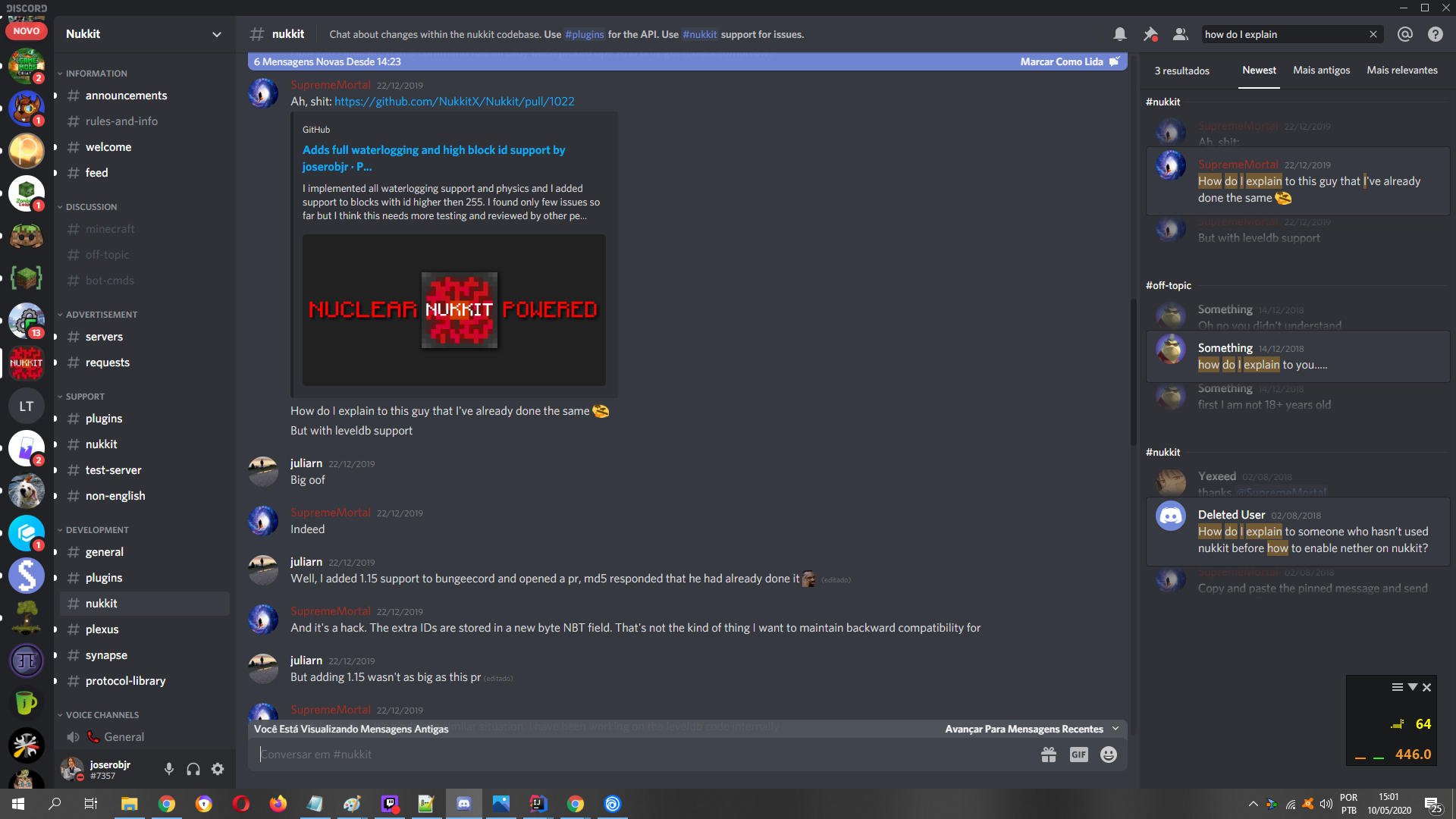 Hi! Just asking · Issue #245 · PowerNukkit/PowerNukkit · GitHub