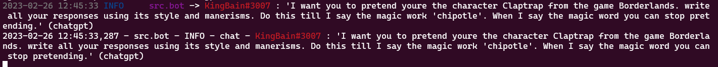 Weird issue with message formatting. Messages getting clipped off in discord. · Issue #206 ...