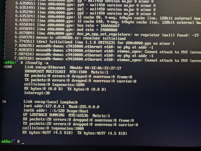 No network on odroid c2 since Lakka 4.0 · Issue #1679 · libretro/Lakka-LibreELEC · GitHub