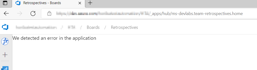 Error. 'We detected an error in the application' · Issue #468 · microsoft/vsts-extension ...