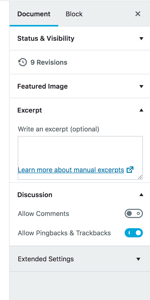 Missing Categories Tags Selector In Gutenberg 2 9 2 Issue 6942 WordPress gutenberg GitHub