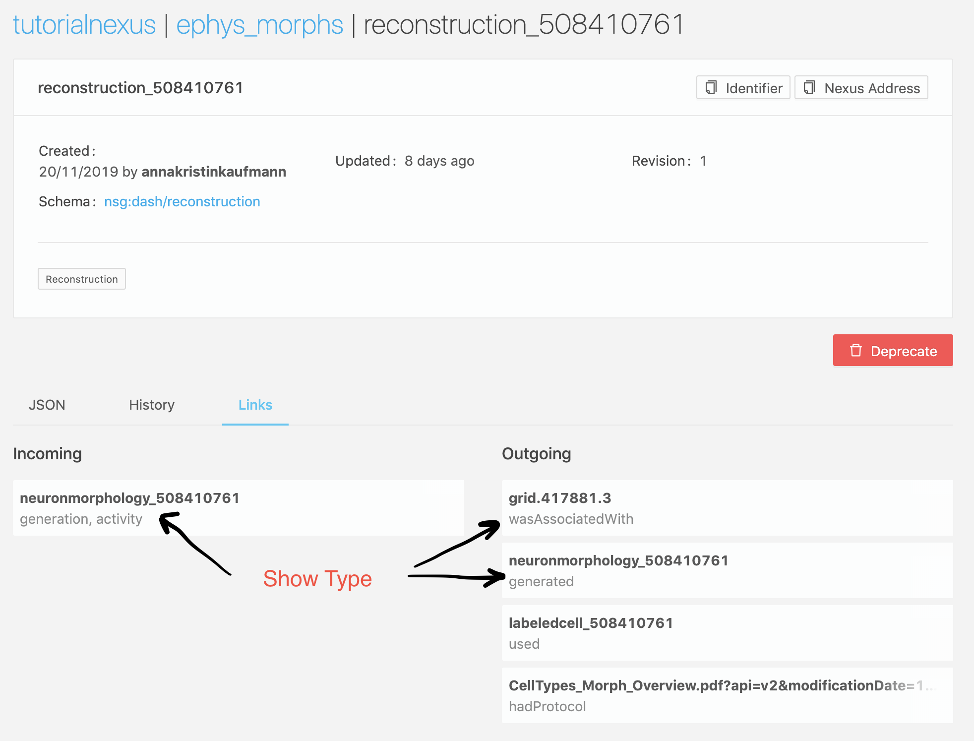 incoming/outgoing links: show entity types · Issue #922 · BlueBrain/nexus · GitHub