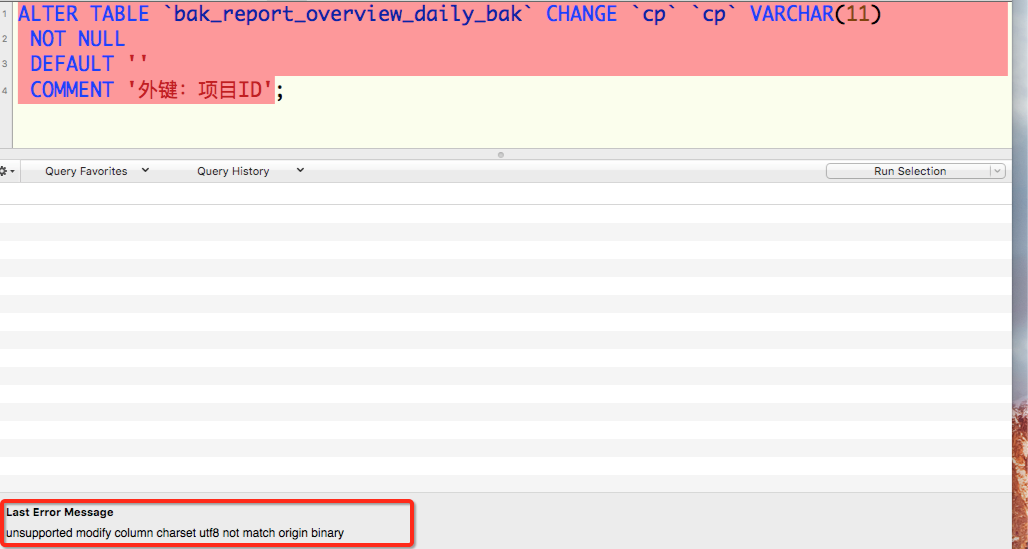 Unsupported Modify Column Charset Utf8 Not Match Origin Binary · Issue 5049 · Pingcaptidb · Github 
