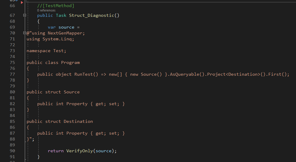 Research how to handle structs when projection · Issue #133 · DedAnton/NextGenMapper · GitHub