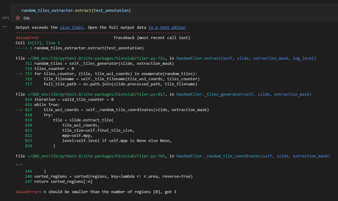 Display and Extract tiles issues on binary .tiff · Issue #512 · histolab/histolab · GitHub