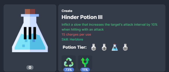 [Bug]: Lethal Toxin, Hinder and Famished potion not displaying ...