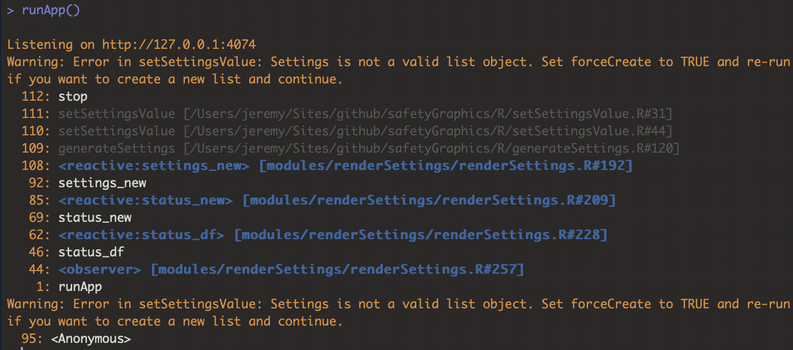 App bombs when edish is de-selected · Issue #229 · SafetyGraphics/safetyGraphics · GitHub