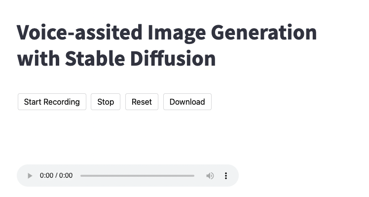 GitHub - ChawlaAvi/Voice-Stable-Diffusion