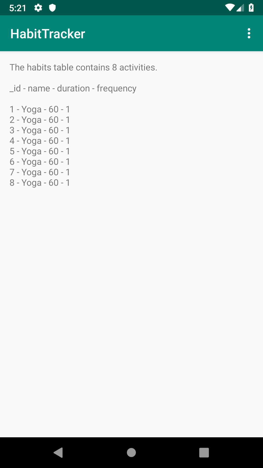 GitHub - GiulianaMora/Habit-Tracker-App: Ninth Udacity Project (Android Basics: Data Storage ...