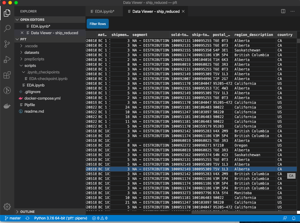 Data Viewer Feature is still prompting Pandas installation, although it has been installed in my ...