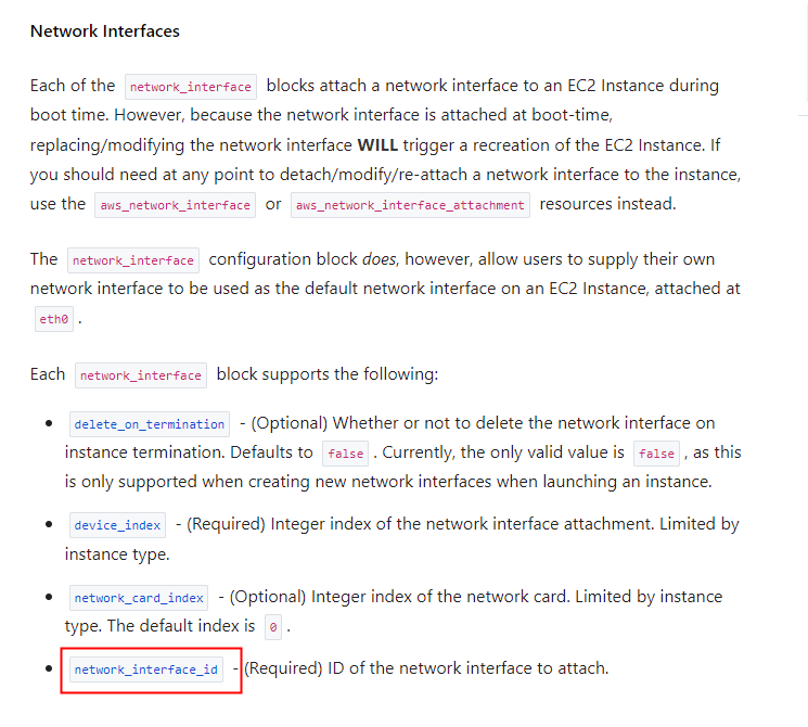 Resourcealicloudinstance Added The Field `networkinterfaces` By Mrwolong · Pull Request