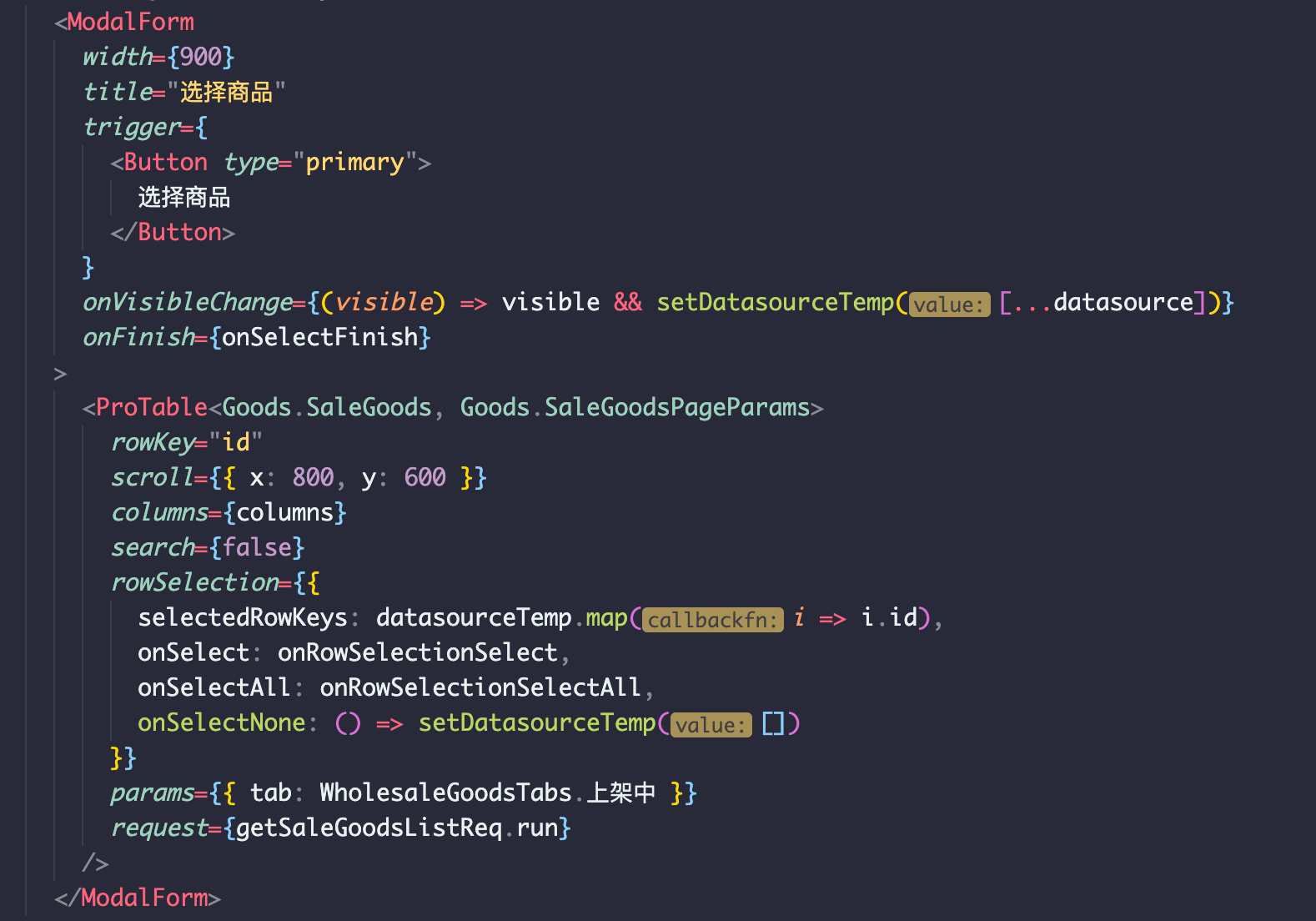 🧐[问题] ProTable的rowSelection的事件onSelectNone什么情况下触发? · Issue #3472 · ant-design/pro-components ...
