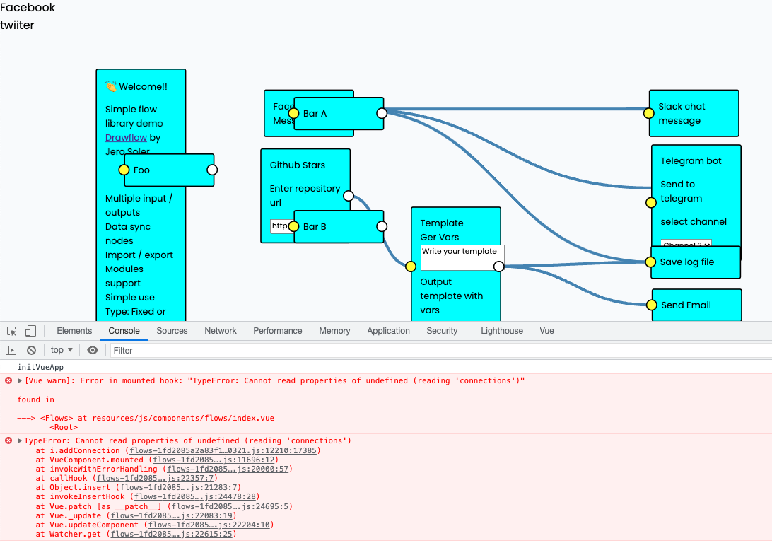 Drag and drop to add nodes in vue. · Issue #130 · jerosoler/Drawflow · GitHub
