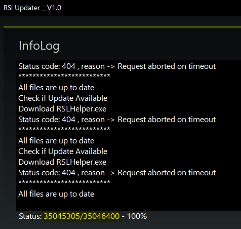 Updater fails to update completely · Issue #457 · FarbstoffRSL/RSL-Helper · GitHub
