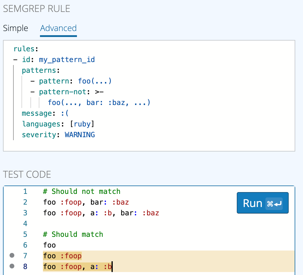 Ruby Rules Don T Match Parameter Less Calls · Issue 3811 · Semgrep Semgrep · Github