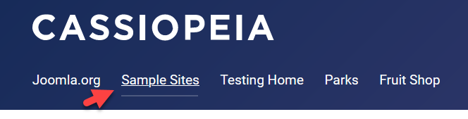 Double underline in navbar · Issue #162 · joomla/cassiopeia · GitHub