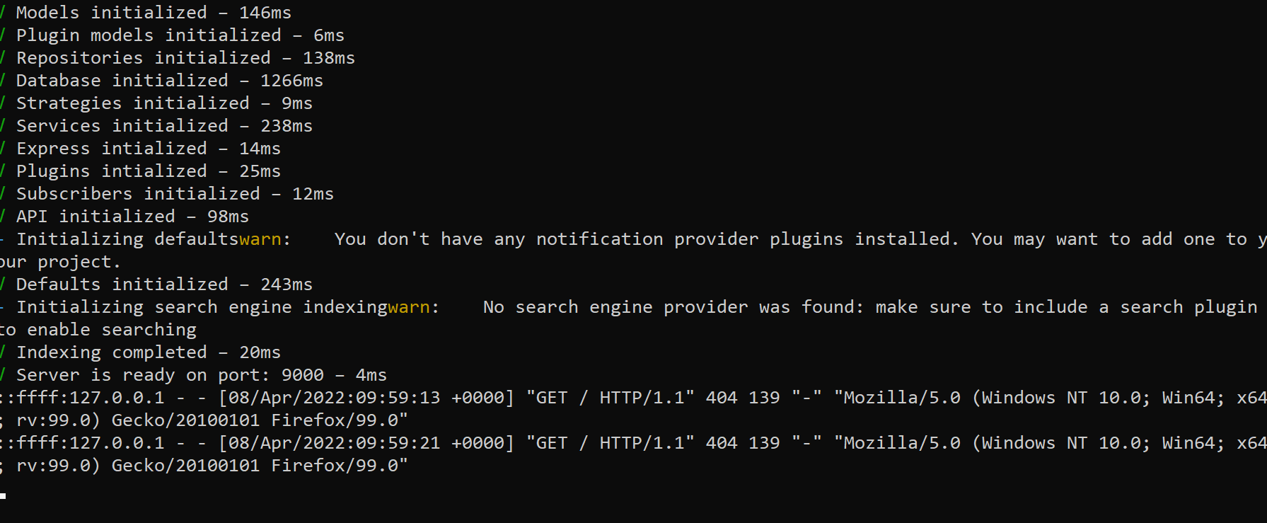 Error when installing with create-medusa-app · Issue #1133 · medusajs ...