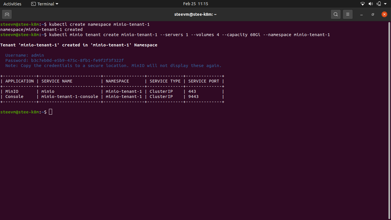 Minio-tenant-1-console service is not created · Issue #496 · minio ...