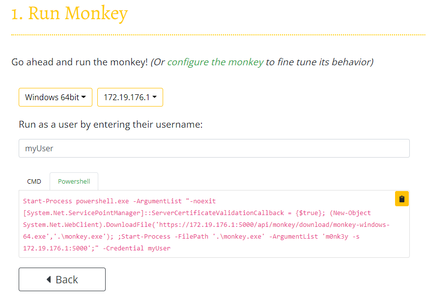 Broken agent manual run as windows user · Issue #1556 · guardicore/monkey · GitHub