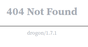 404 page hard to read · Issue #977 · drogonframework/drogon · GitHub