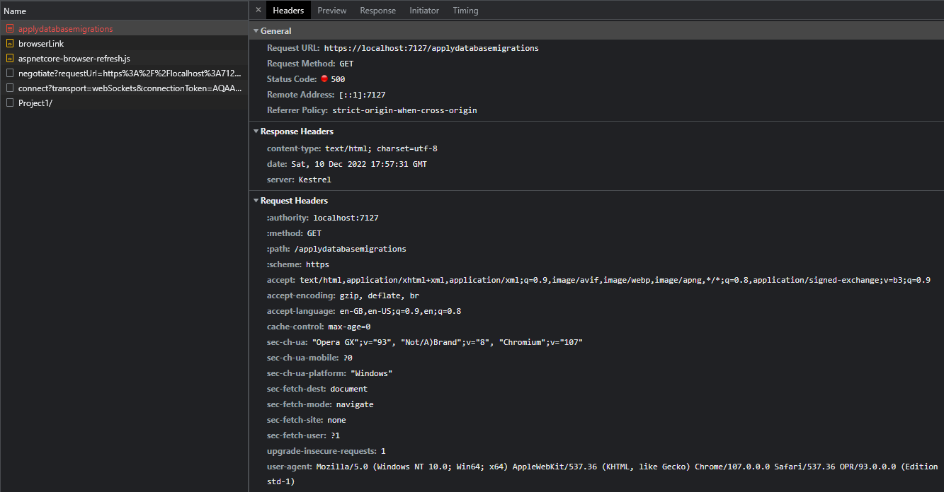 Migrationsendpoint Throwing `invalidoperationexception Incorrect Content Type` On Load · Issue
