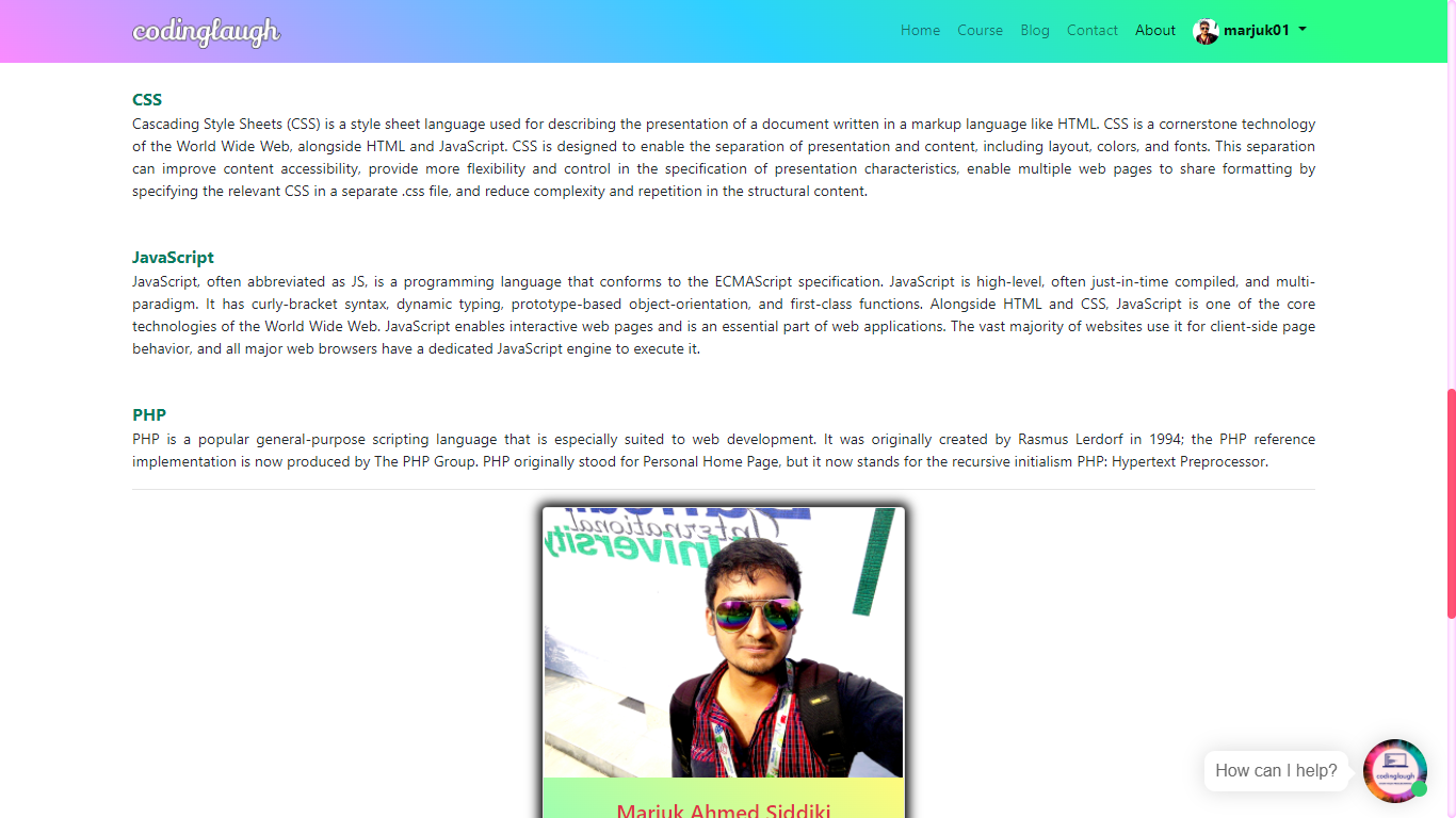 GitHub - mAhmedSiddiki/codinglaugh_web_app