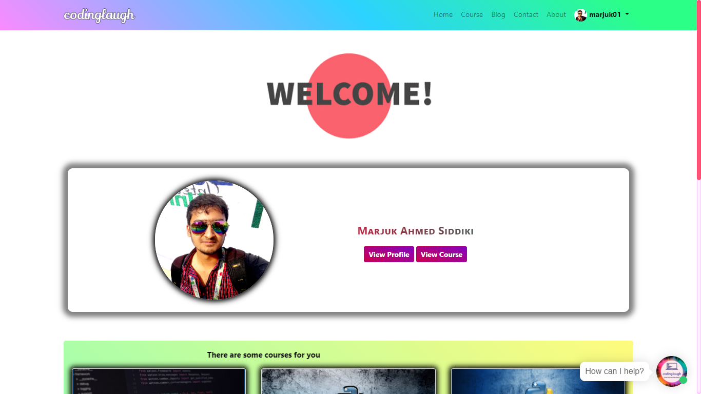 GitHub - mAhmedSiddiki/codinglaugh_web_app