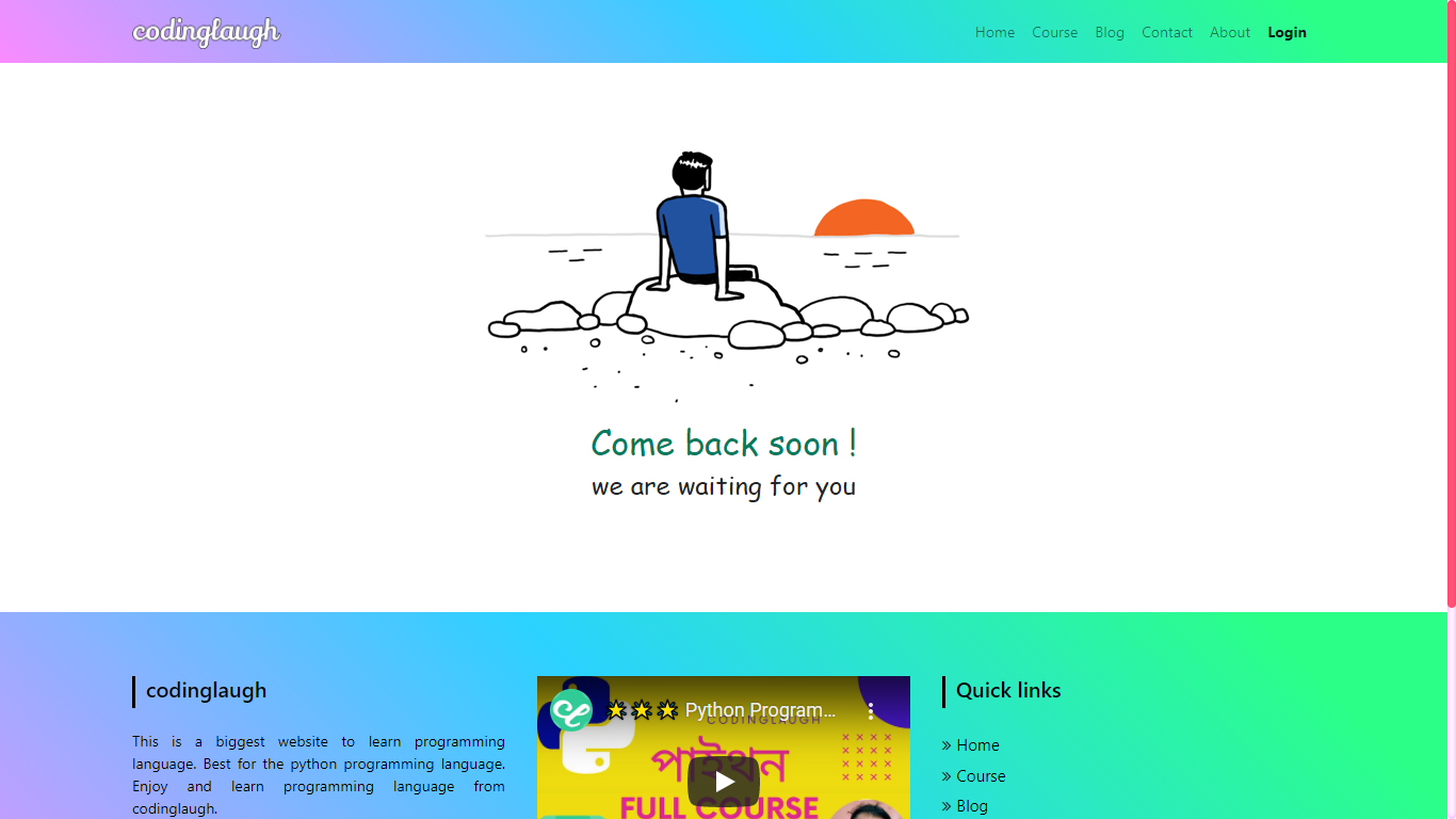 GitHub - mAhmedSiddiki/codinglaugh_web_app