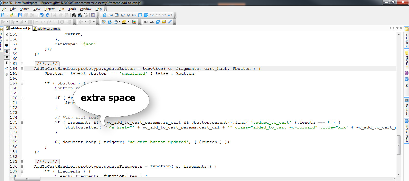 White space character · Issue #27360 · woocommerce/woocommerce · GitHub
