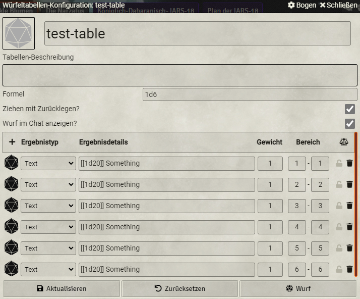 inconsistent dice-results · Issue #9 · spaceman023/Inline-Table-Rolls · GitHub